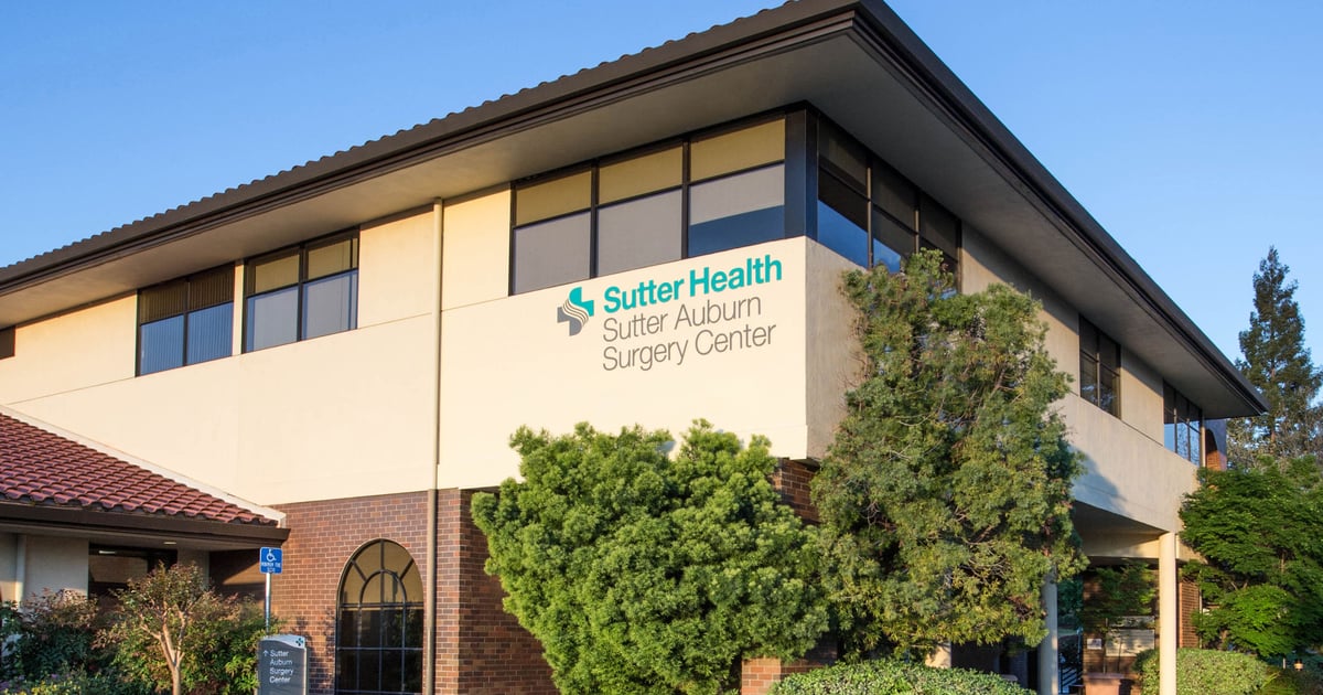 Sutter Auburn Surgery Center | Surgery Center in Auburn | Sutter Health